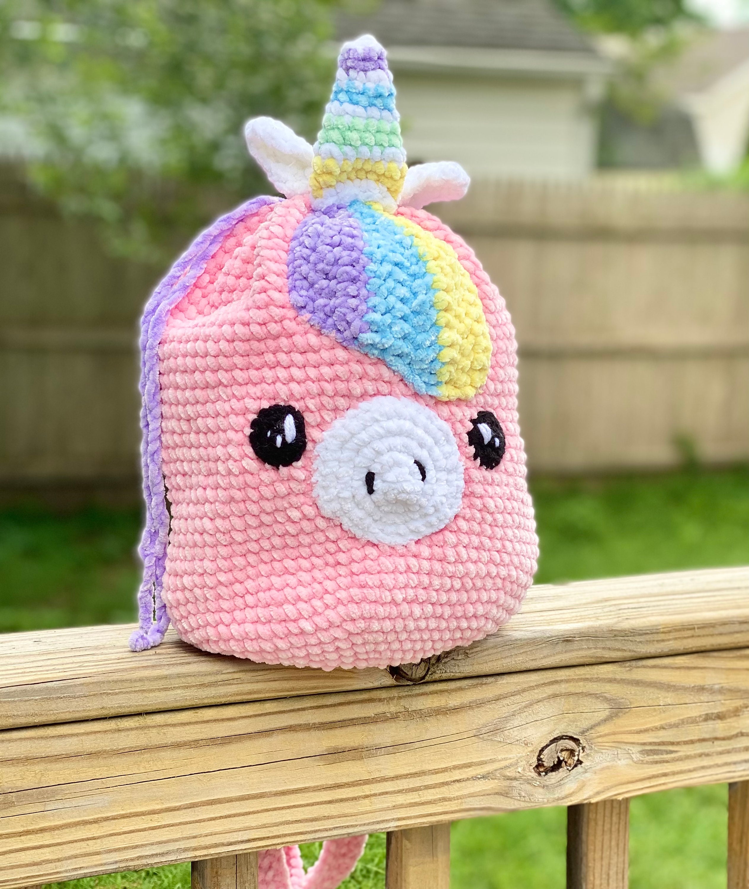 Softie Animal Backpacks for Back to School Unicorn Cow | Etsy