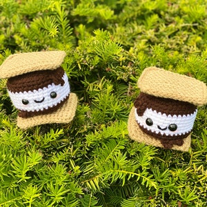 Amigurumi S'mores Crochet Pattern - PATTERN ONLY - Instant Download - Etsy