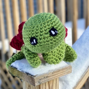 Amigurumi Rosy Turtle for Valentine's Day or Mother's Day - Crochet ...