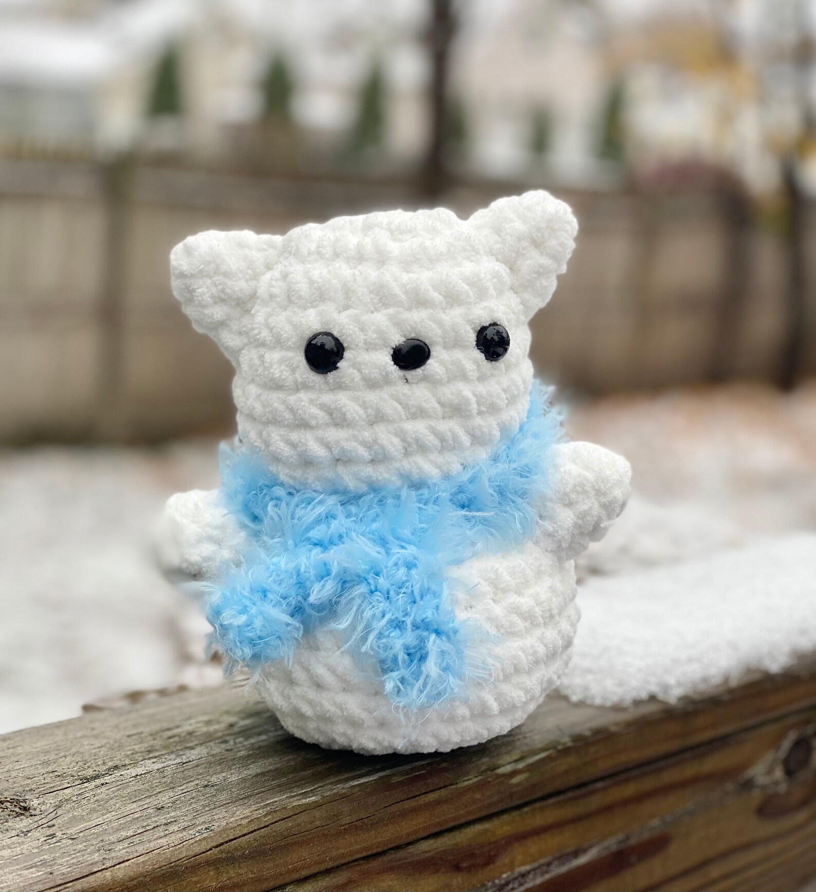 Snow Critters Amigurumi Crochet Pattern PATTERN ONLY Dog - Etsy