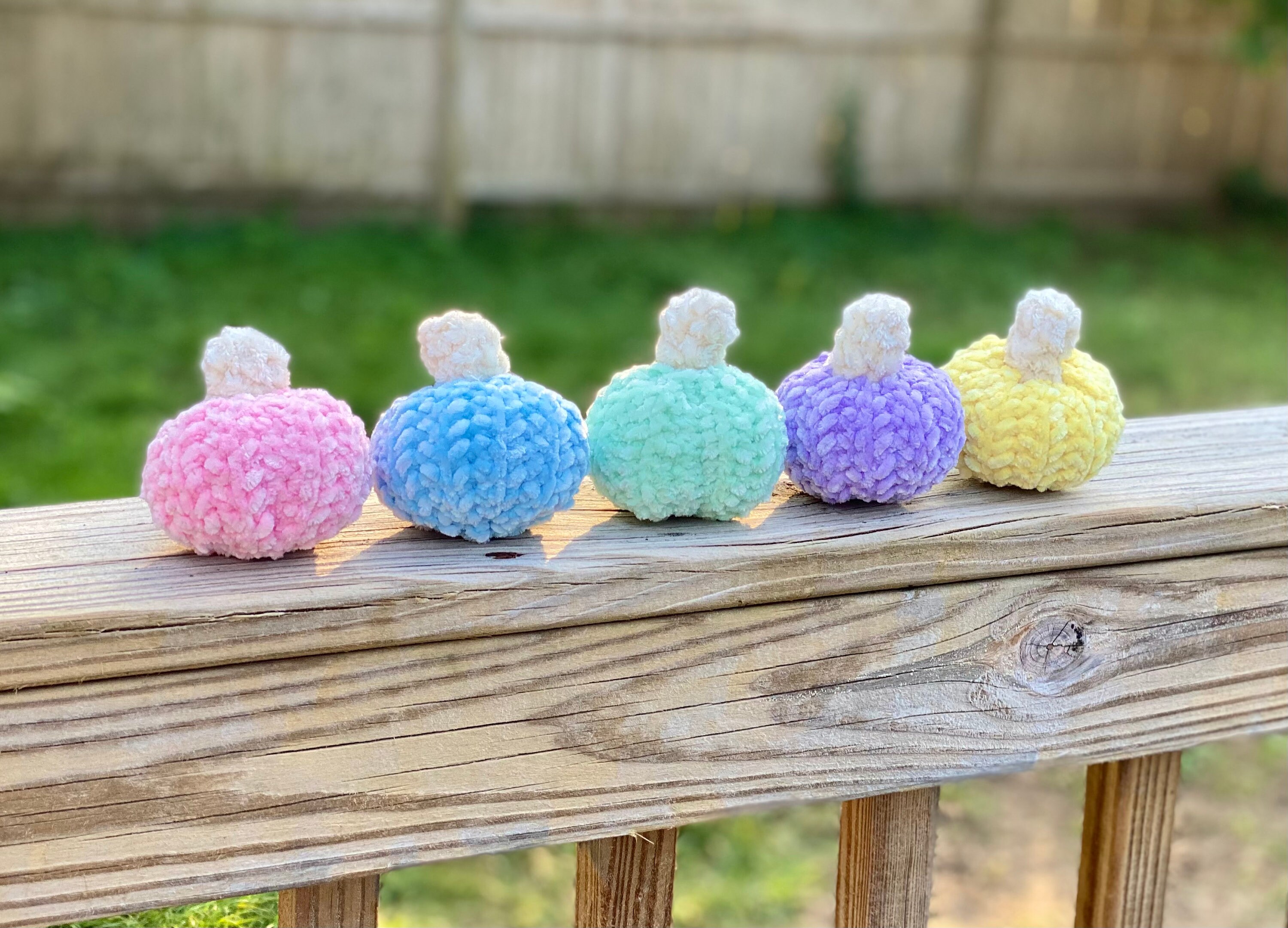 Plushie Pumpkins Crochet Pattern PATTERN ONLY Fall - Etsy