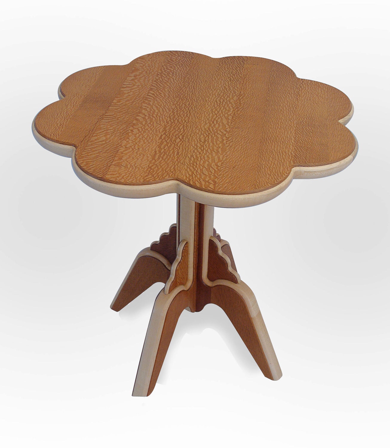 Add Bloom to Your Room: Silver Maple and Australian Lacewood Pedestal ...