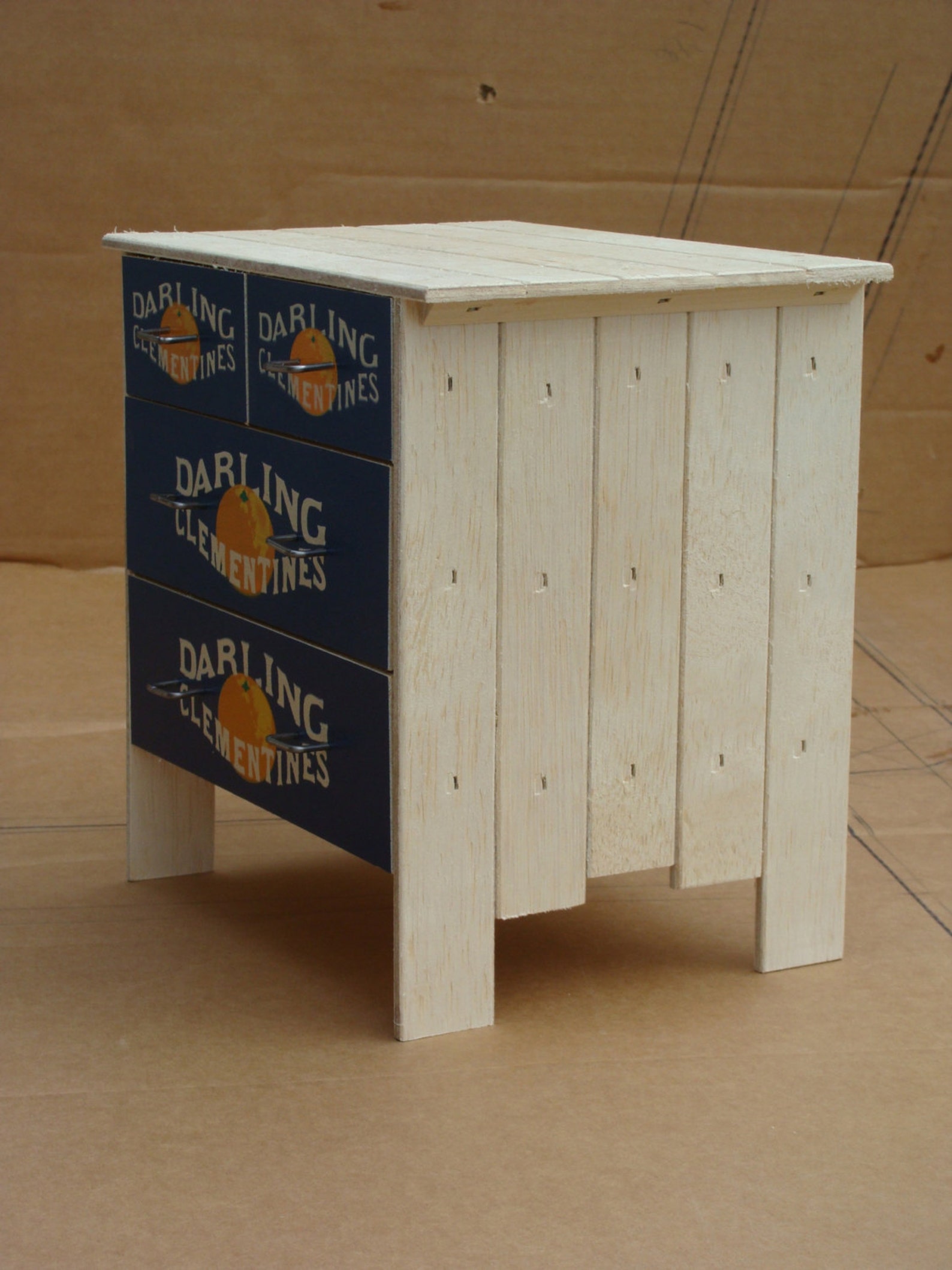 Dumpster Chic: 4 Drawer Organizer - Etsy