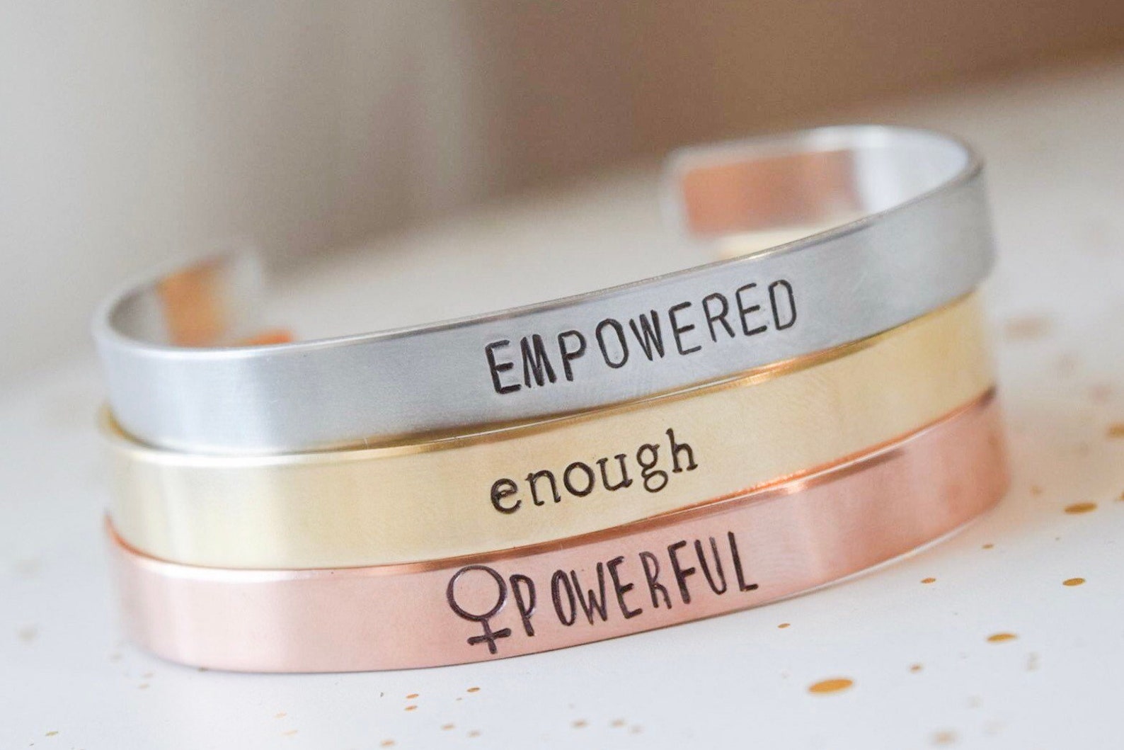 Girls Run the World Cuff | Personalized Cuff Bracelet | Custom Cuff ...