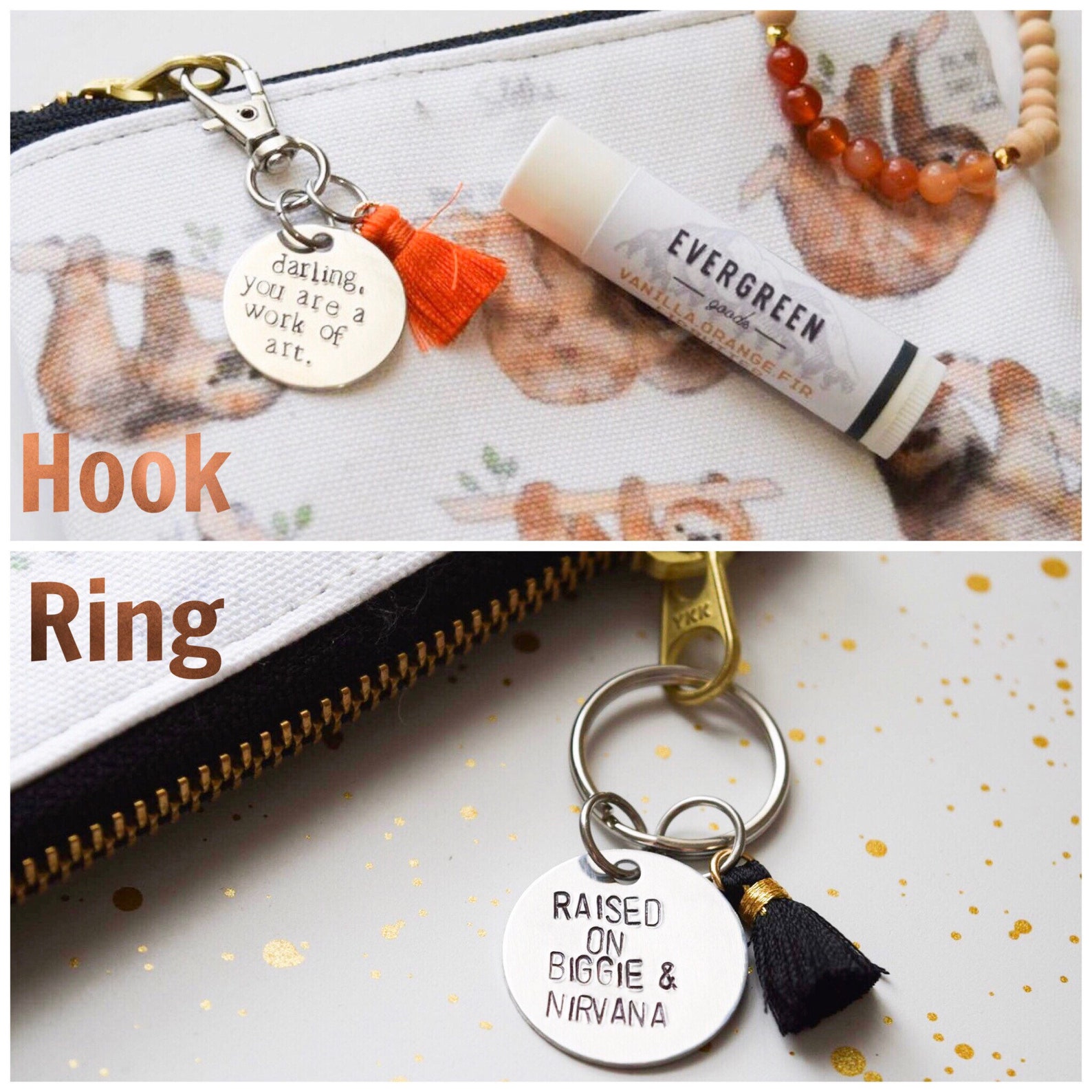 Lyrics Keychain | Tassel Keychain | Have You Any Dreams Youd Like to ...