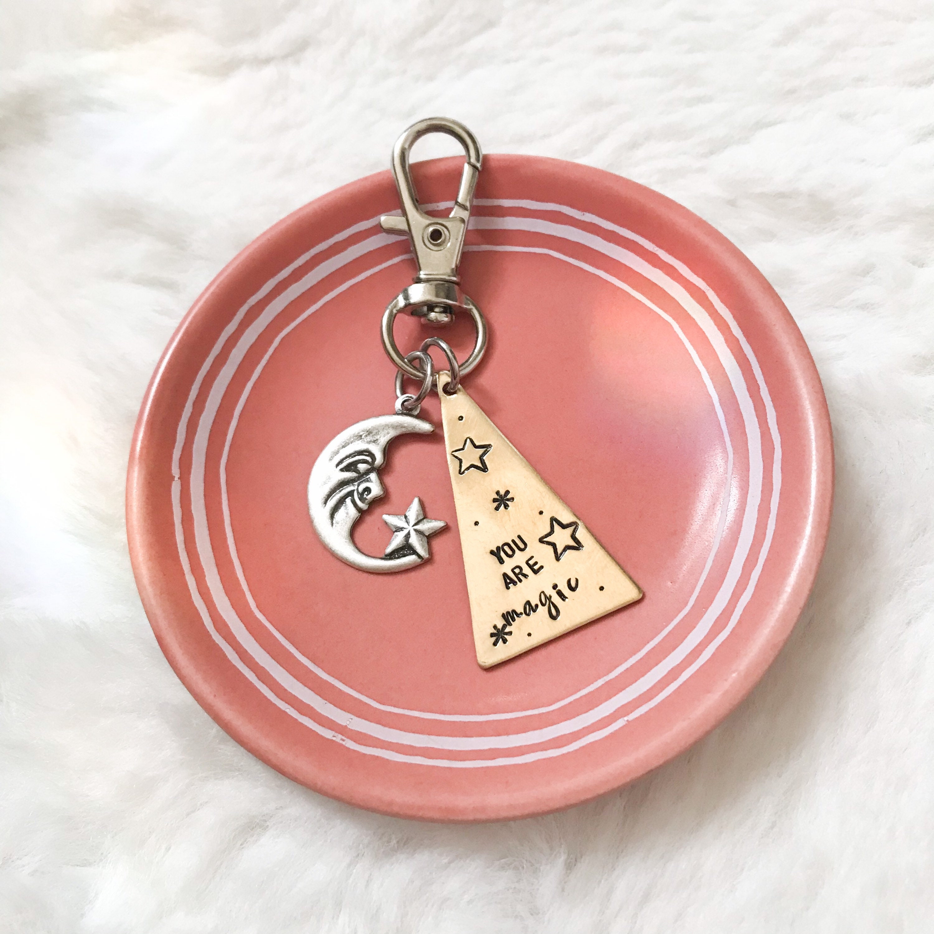 You are magic keychain personalized keychain custom key | Etsy