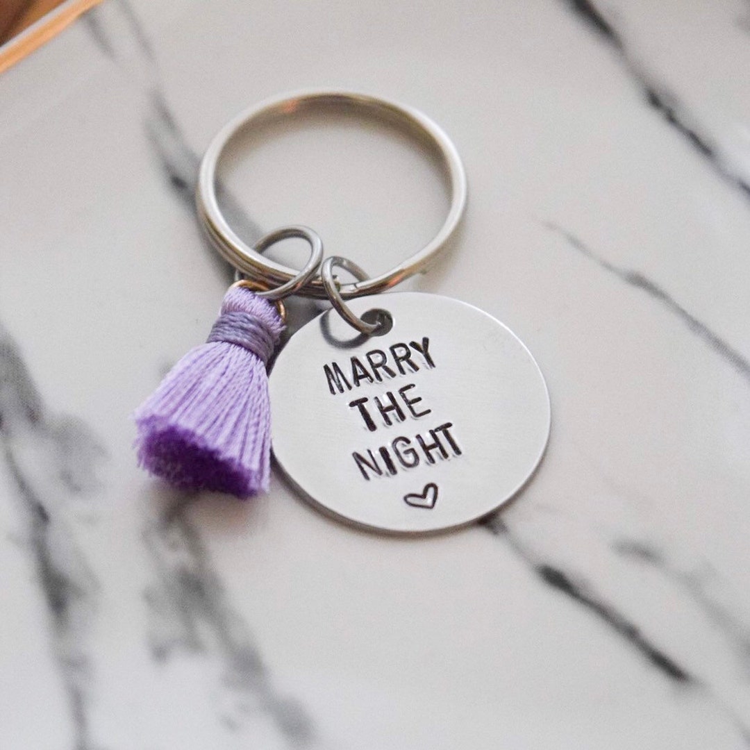 Lady Gaga Lyrics Keychain | Tassel Keychain | Marry the Night | Hand ...