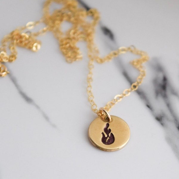 Fire Necklace - Etsy