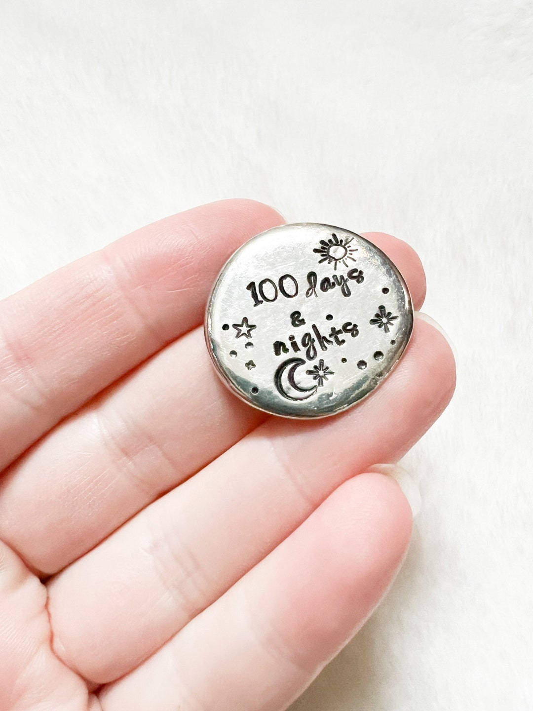 Sobriety Chip | Pewter Pebble | Sobriety Gift | Sobriety Token ...