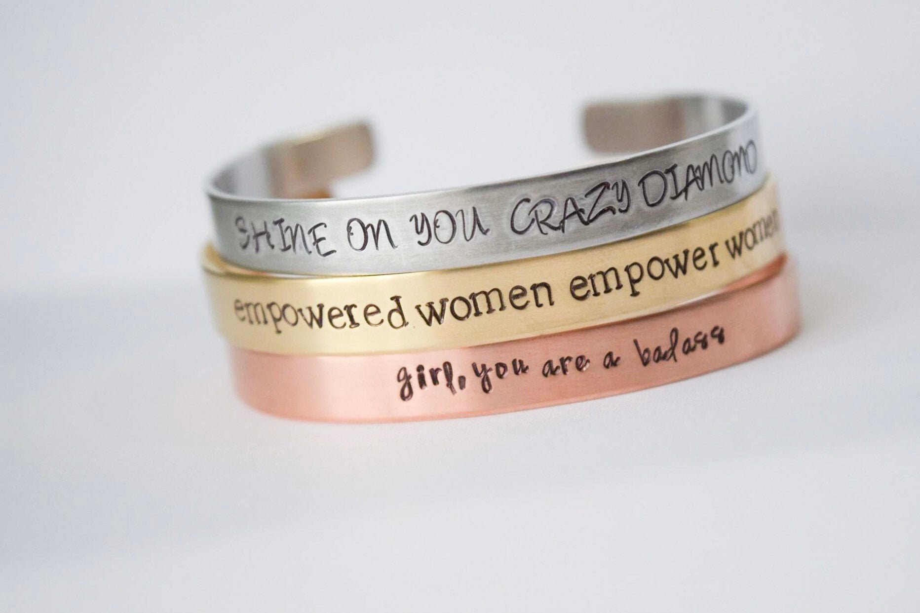 Empowered Women Empower Women | Personalized Cuff Bracelet | Cuff ...
