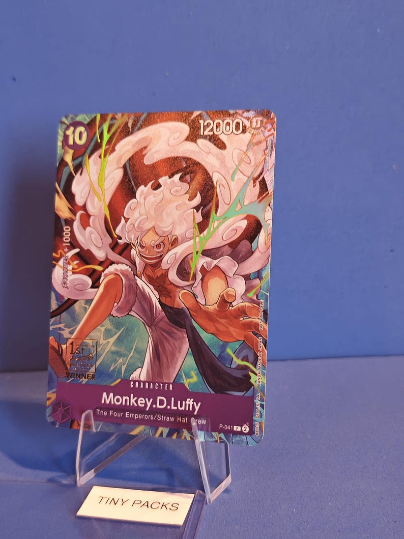 Monkey D Luffy P-041 | One Piece Handmade Card - Etsy Australia