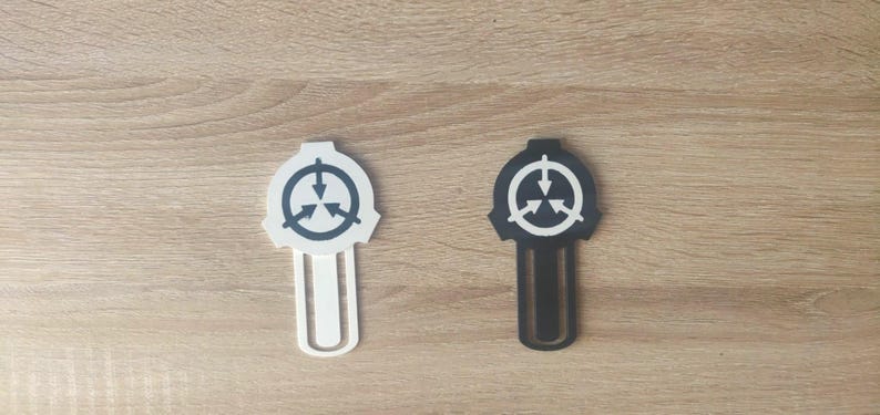 SCP Secure, Contain, and Protect Bookmark | 3D Printed | Available in ...