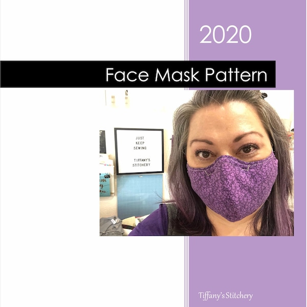 No Sew Face Mask Pattern - Etsy