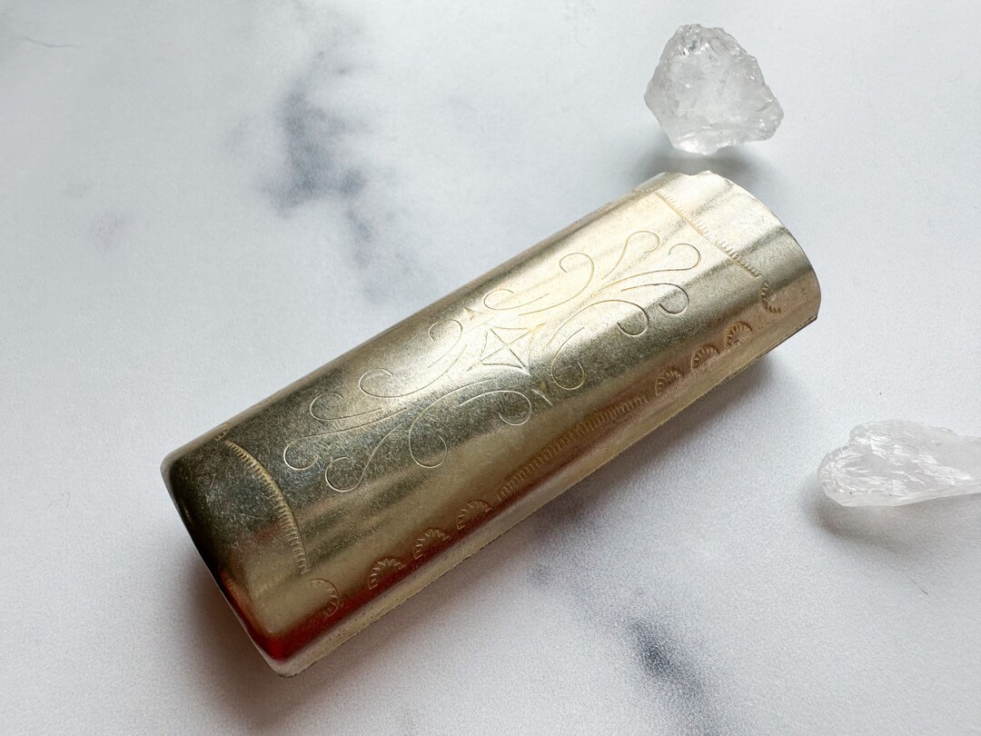 Helena Lighter Cover Vintage Etched Southwestern Motif Nickel Silver ...