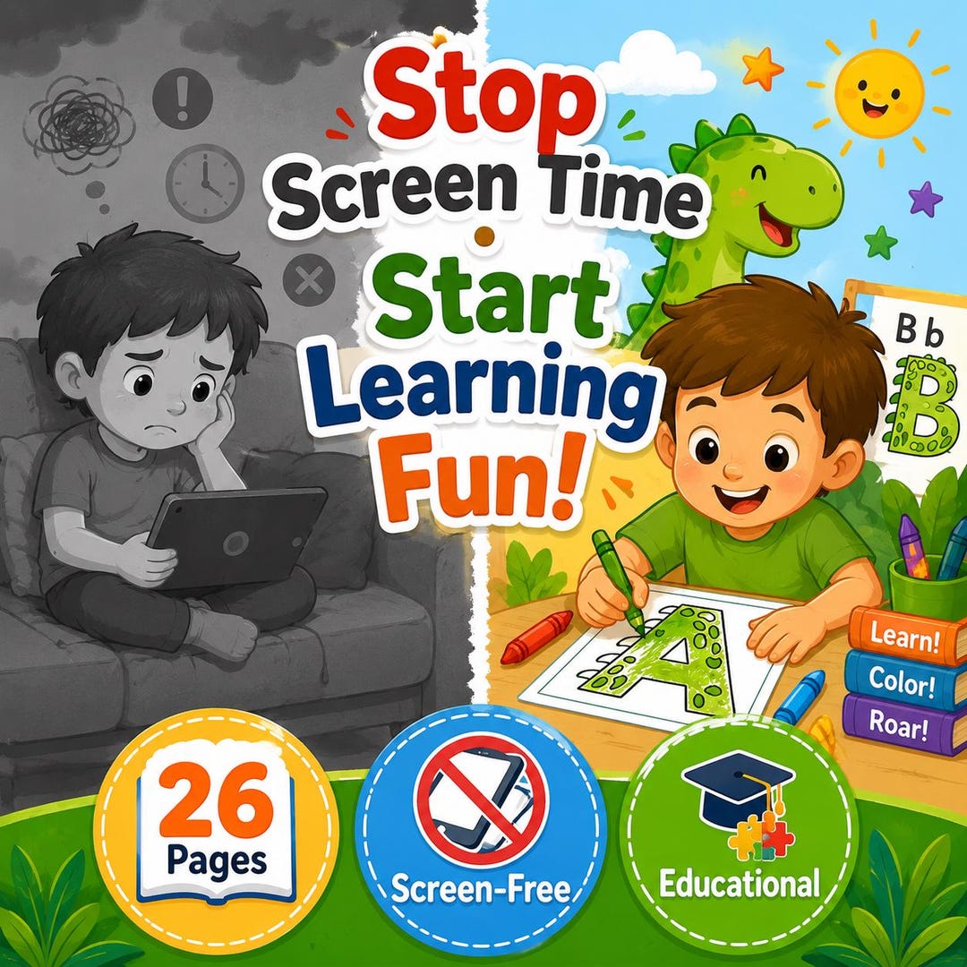 Dinosaur Alphabet Coloring Book PDF| Dino ABC Coloring Pages ...