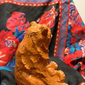 FEARLESS BEARS Glazed Terracotta Handsculpted Grizzly Cub - Etsy