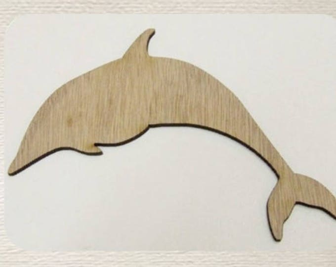 Dolphin Wood Cut Out Laser Cut - Etsy