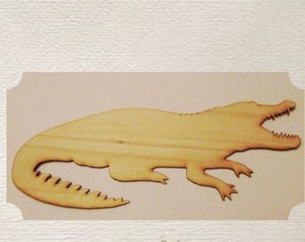 Crocodile Cut Out - Etsy