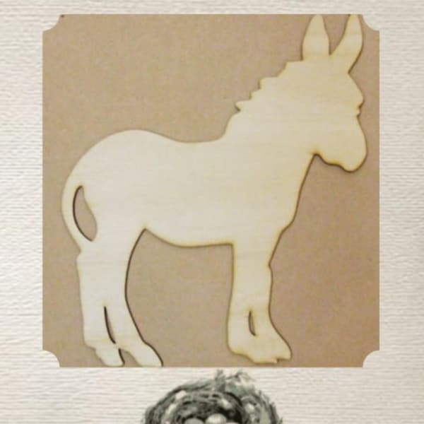 Donkey Cut Out - Etsy