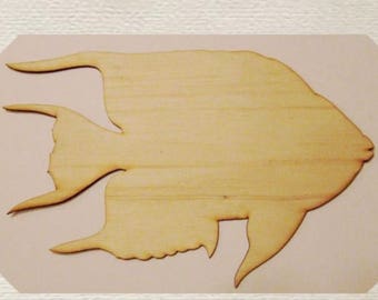 Fish Skeleton Laser Cut Out Unfinished Wood Shape Craft - Etsy