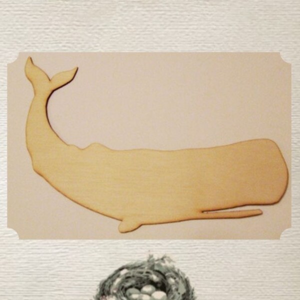 Whale Cut Out - Etsy