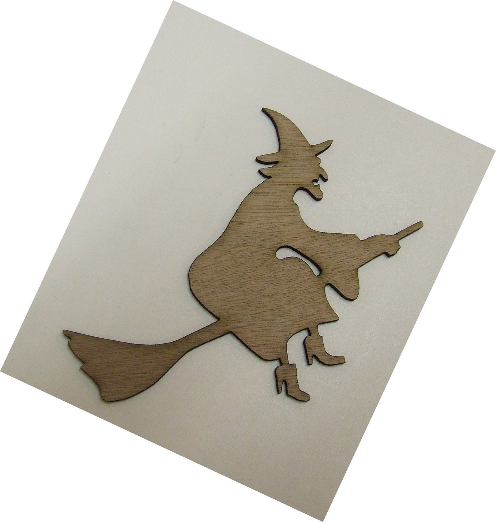 Witch Wood Cut Out - Laser Cut - Halloween - Etsy