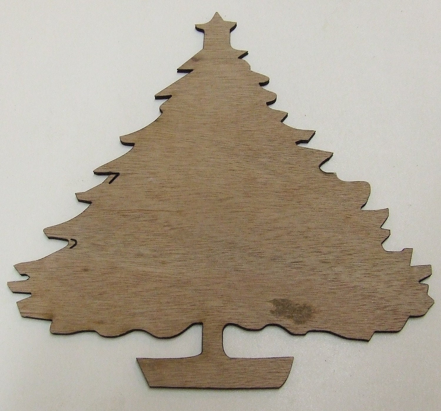 Christmas Tree / Evergreen Tree Wood Cut Out - Laser Cut - Etsy