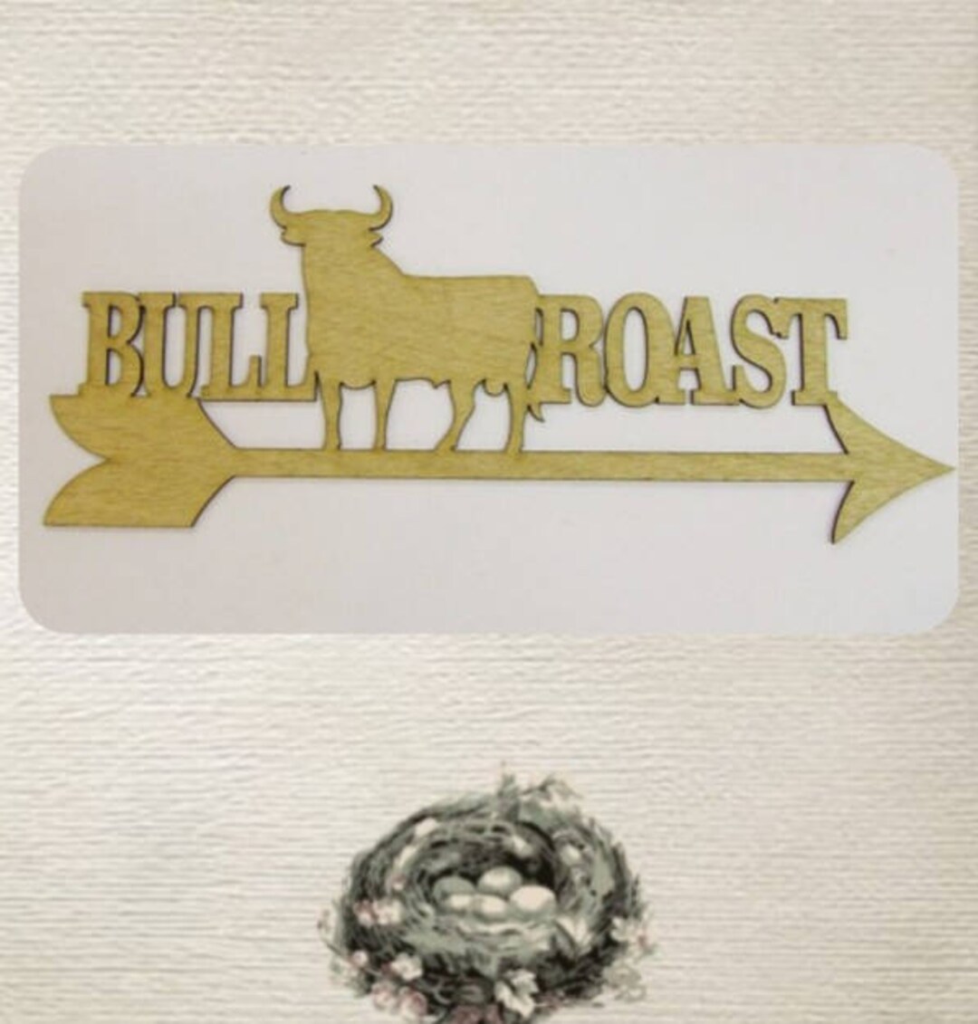 Bull Roast/ Pig Roast/ Party / Arrow / Customizable Event Signs/ Arrows ...