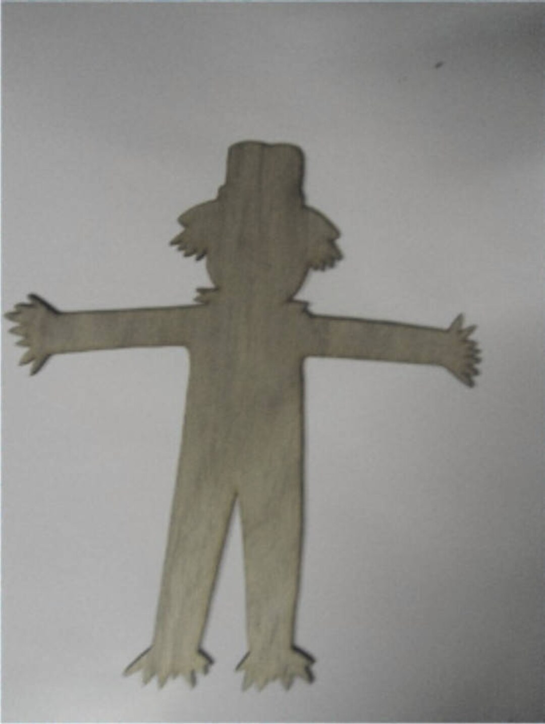 Scarecrow (large ) Wood Cut Out - Laser Cut - Etsy