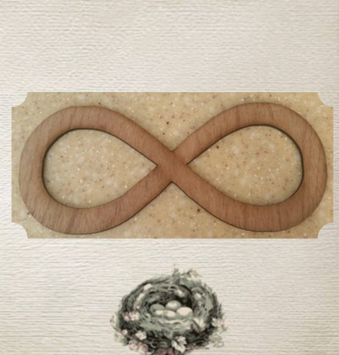 Infinity Symbol ( Small) Wood Cut Out - Laser Cut - Etsy