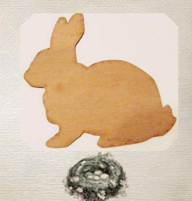 Bunny / Easter Bunny / Rabbit Wood Cut Out Laser Cut | Etsy