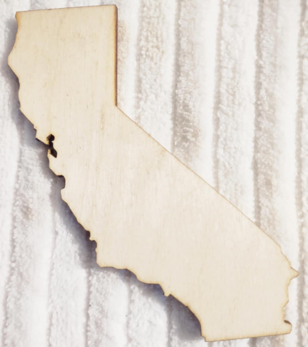 California State Wood Cut Out / Half Inch Thick Wood / Free Shipping - Etsy