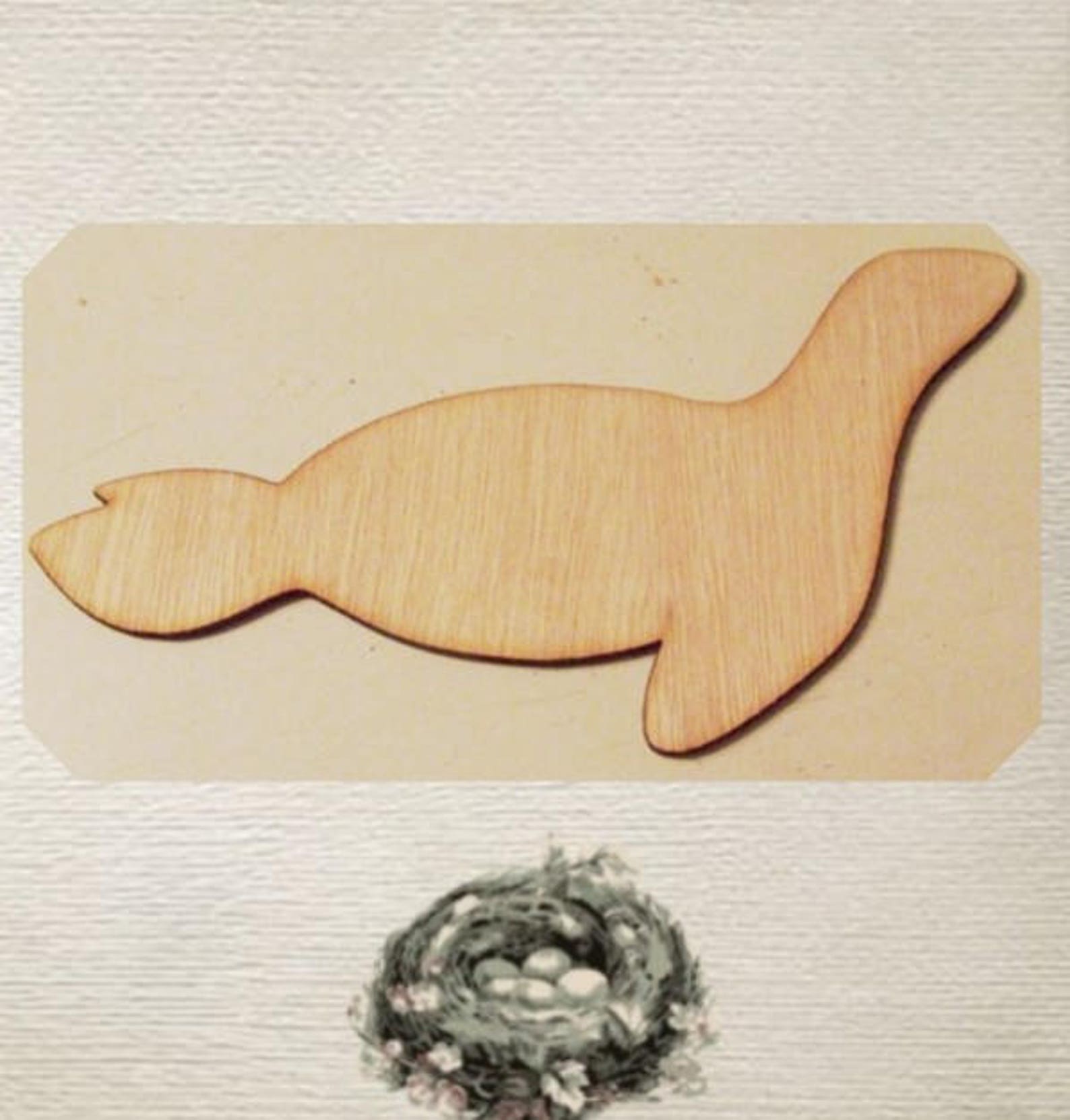 Seal Wood Cut Out Laser Cut - Etsy