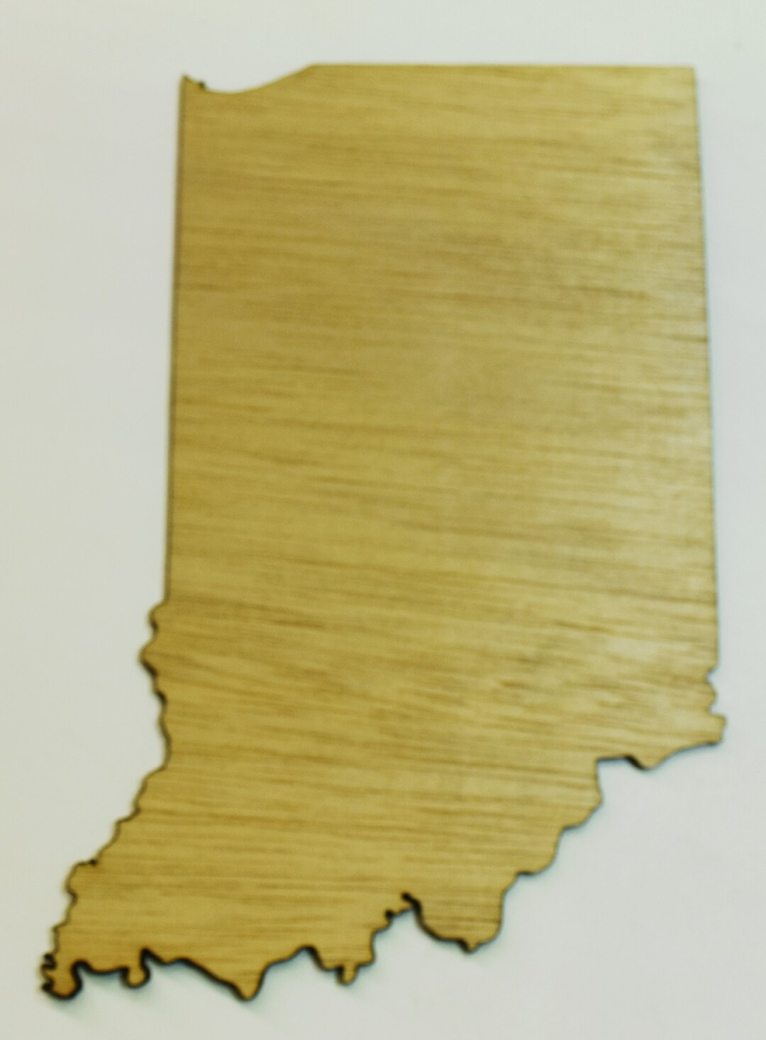 Indiana State (medium) Wood Cut Out - Laser Cut - Etsy