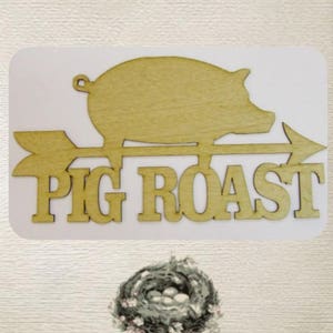 Bull Roast/ Pig Roast/ Party / Arrow / Customizable Event Signs/ Arrows ...