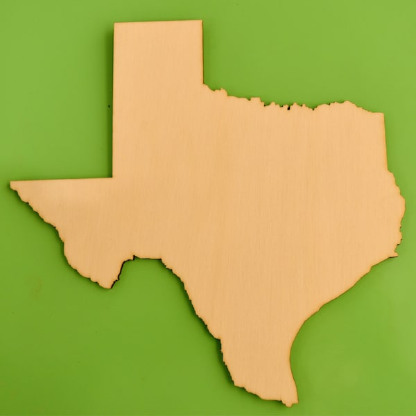 Texas State Cut Out - Etsy