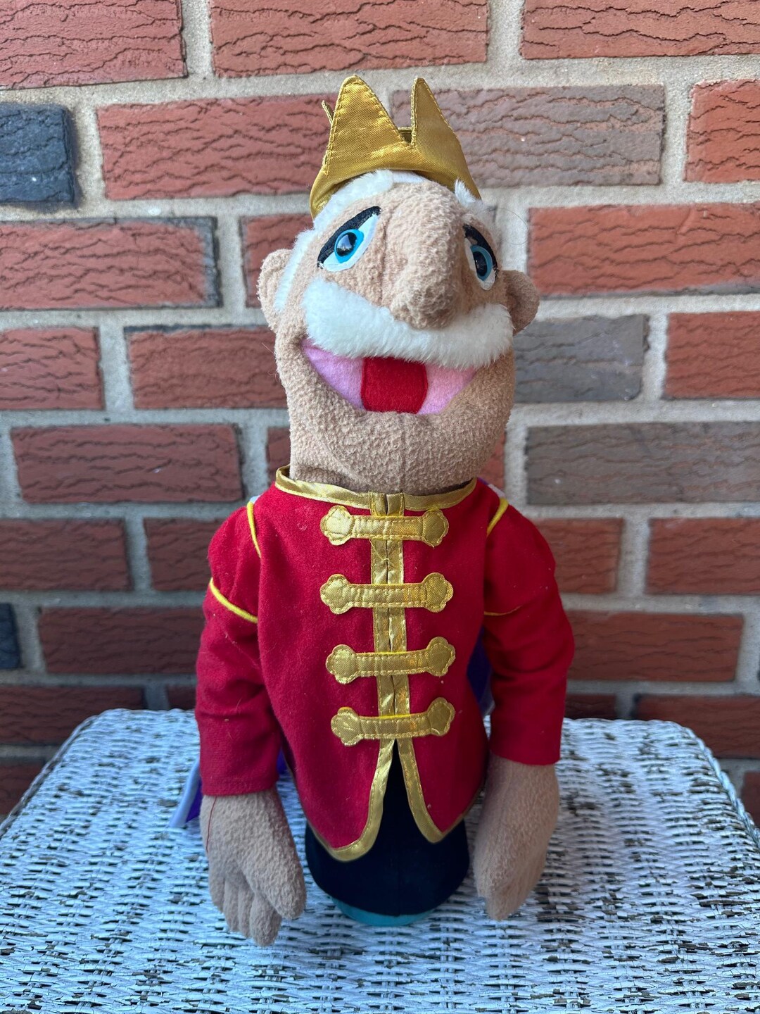 King Cole Wannabe Melissa & Doug King Carl Castlehoff Puppet 16 No ...