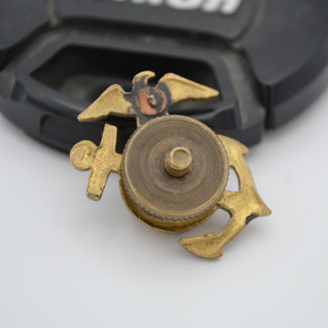 Vintage USMC Marine Corps Military Dress Left Side Collar Pin - Etsy