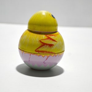 Vintage Tin Litho Chick Easter Candy Container Decoration - Etsy