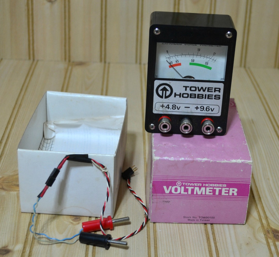 Vintage Voltmeter Tower Hobbies Made in Taiwan Instructions - Etsy