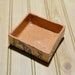 Vintage Glazed Red Clay Decorative Painted Square Trinket - Etsy