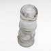 Vintage Clear Glass Bamboo Shaped Bud Vase Weighted Bottom Collectible ...