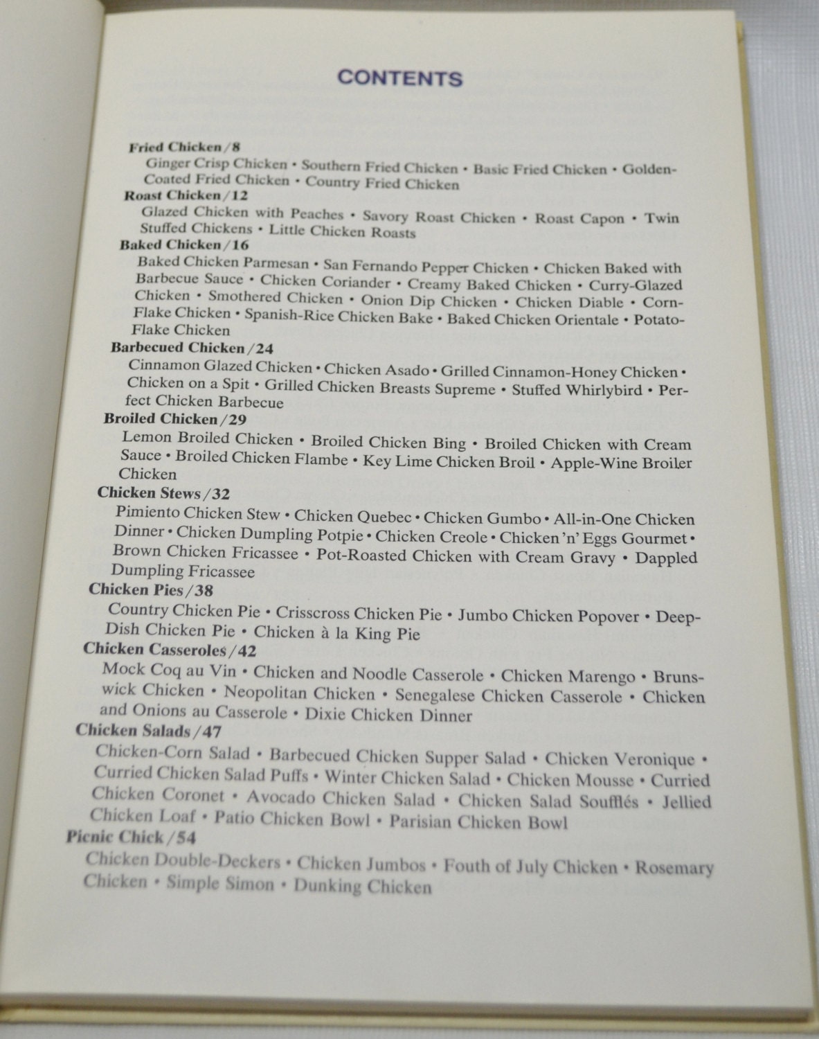 Vintage Cookbook 1960s Family Circle Great Chicken Recipes Hardback - Etsy