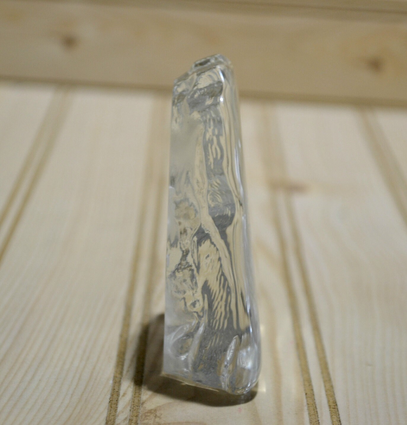 Vintage Etched Engraved Glass Paperweight 1980s Artmark Ducks - Etsy