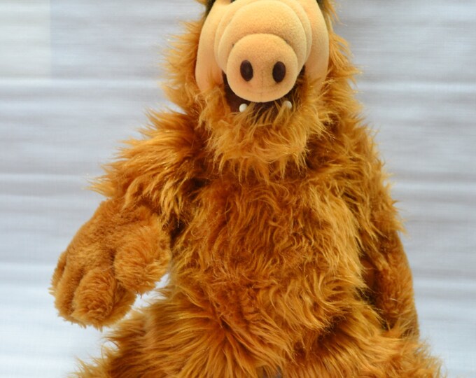 Vintage 1986 Alf Plush Doll - 18" Tall - Stuffed Animal - Doll Toy ...
