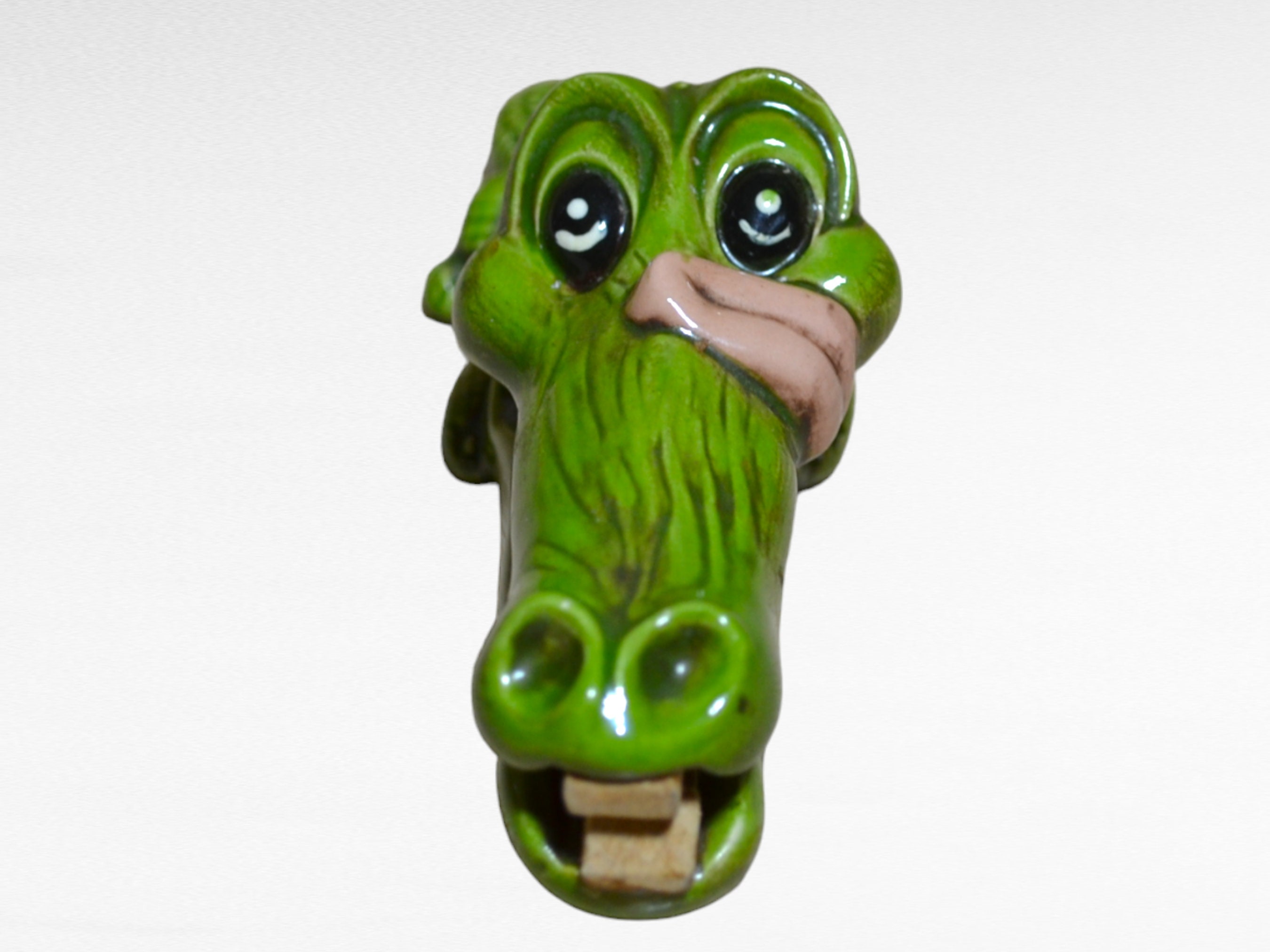 Vintage Atlantic Mold Gator Paper Clip Clothespin Recipe Letter Note ...