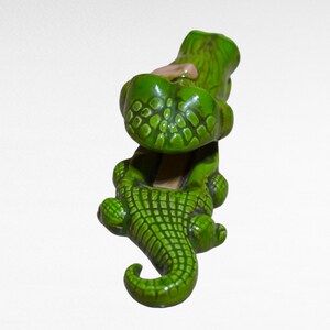 Vintage Atlantic Mold Gator Paper Clip Clothespin Recipe Letter Note ...