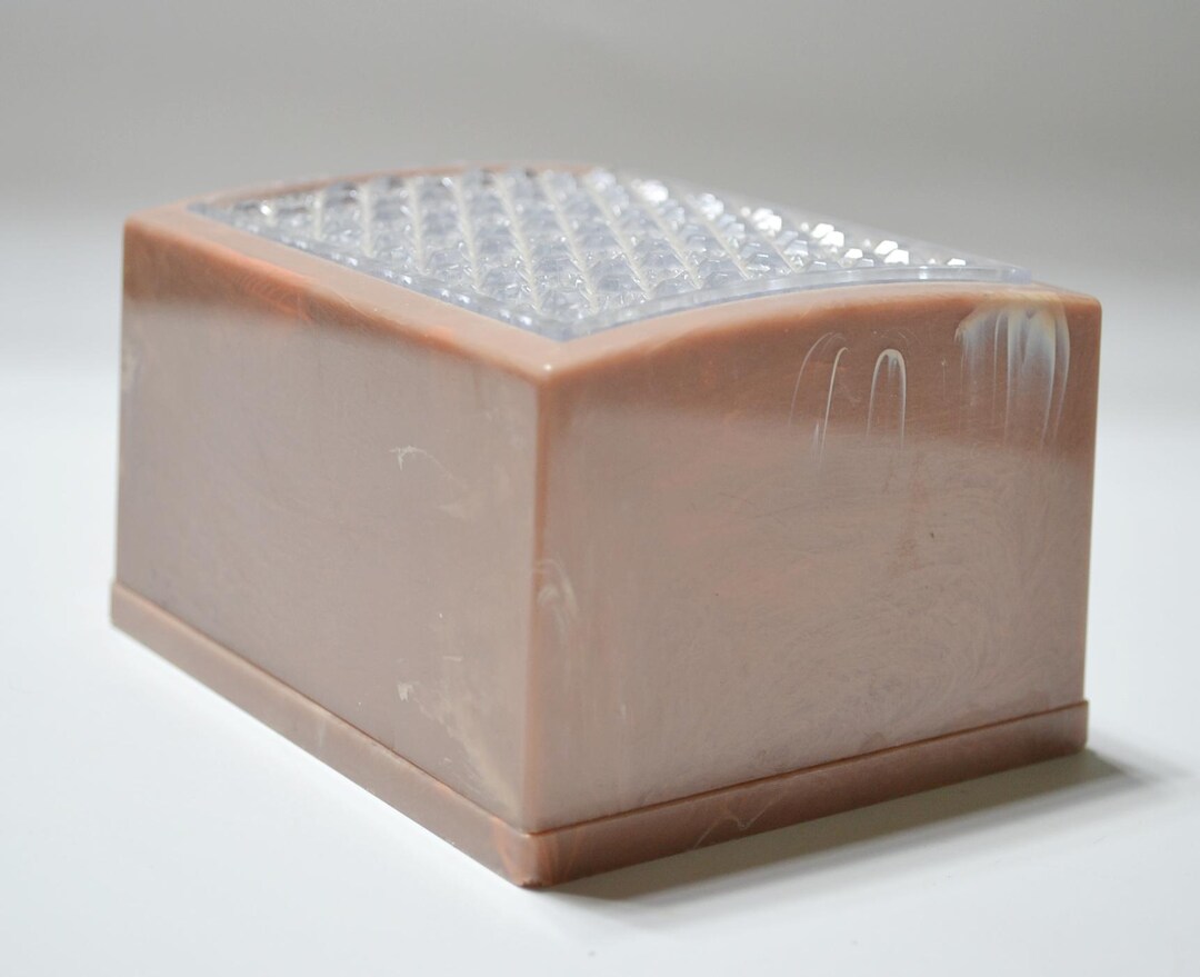 Vintage Plastic Watch Jewelry Box Empty Plastic Molded - Etsy