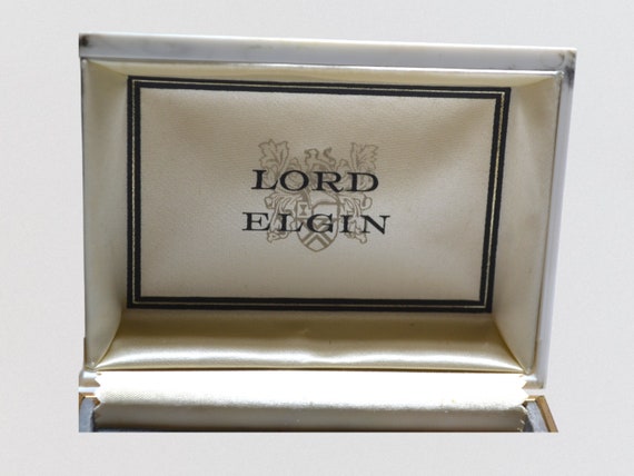 Vintage Lord Elgin Men's Empty Watch Presentation Cas… - Gem