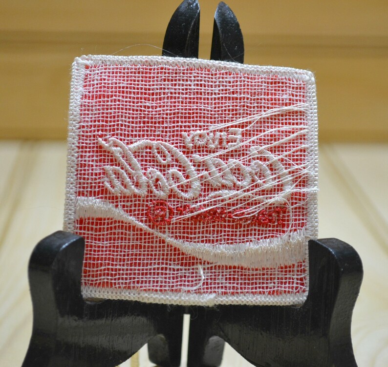 Vintage Coke Patch Enjoy Coca-cola Embroidered Applique Collectible ...